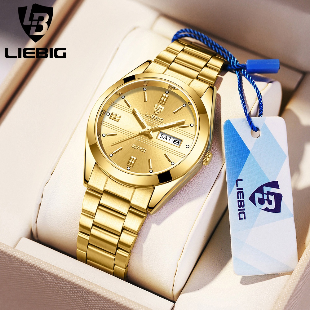 LIEBIG New Quartz Couple Watch Waterproof Exquisite High-End Men'S And ...