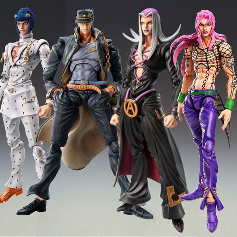 Super Figure moving JoJo's Bizarre Adventure Figure Toy Shotaro Kujo ...