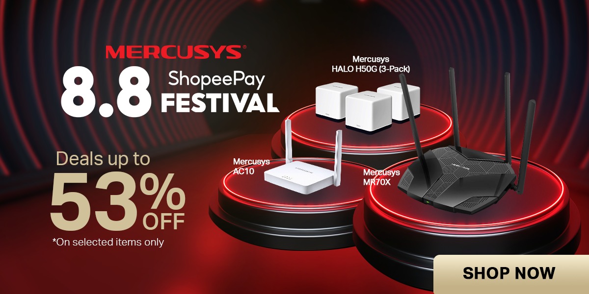 mercusys.philippines, Online Shop | Shopee Philippines