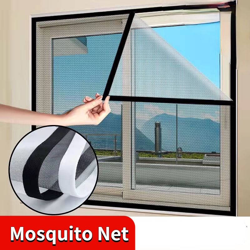 Mosquito Net Window Screen Home Velcro Encrypted Window Screen Self ...