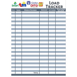 Load / Gcash / Smart tracking book | Shopee Philippines