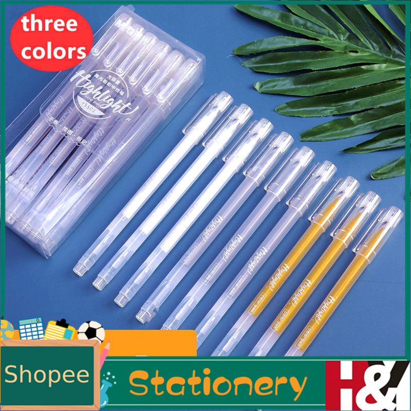 Oumi Pen 1pcs Metallic Watercolor painting pen colored sketch anime ...