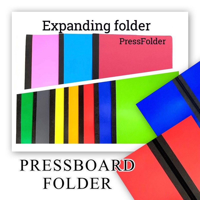 PX Expanding Folder Pressboard Colored Long 8 pieces | Shopee Philippines