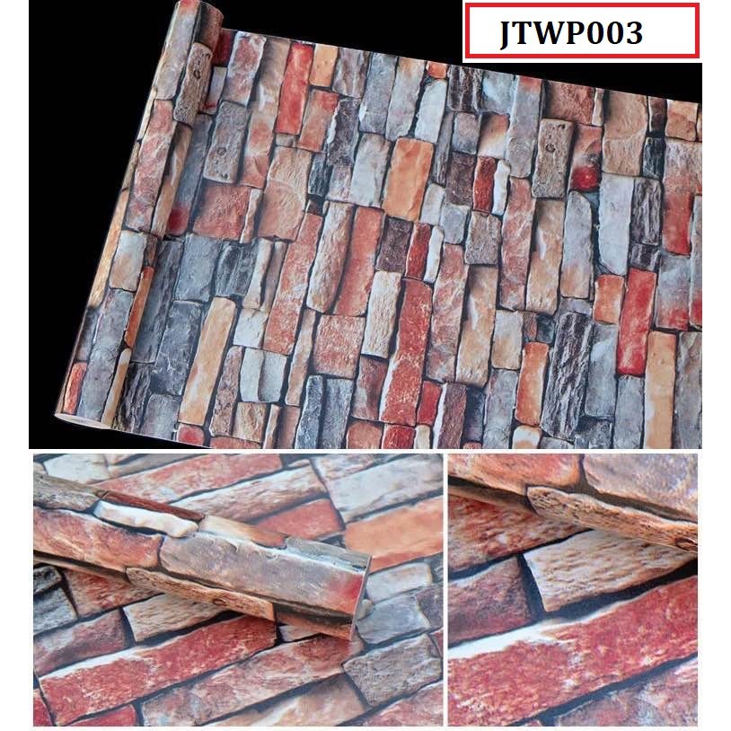 JTS WALL PAPER AMAZING WALLS STYLE BRICKS | Shopee Philippines