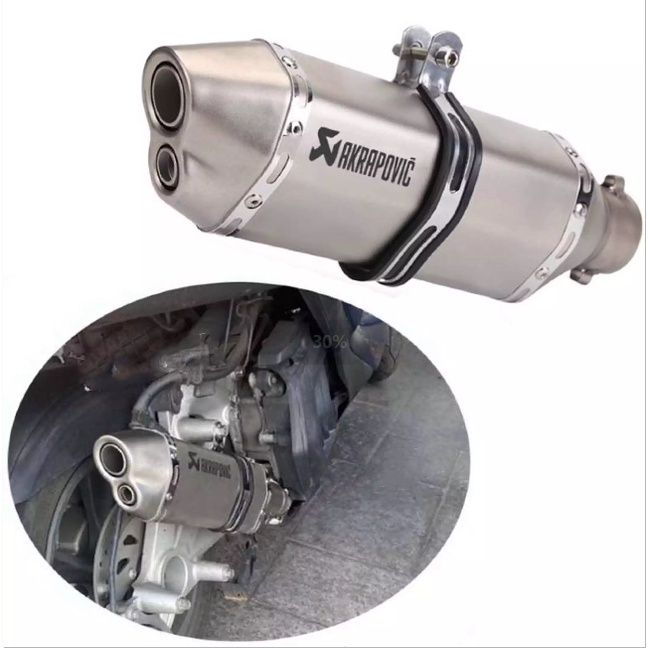 【Spot】Motorcycle Exhaust Muffler Akrapovic Exhaust Muffler Pipe ...