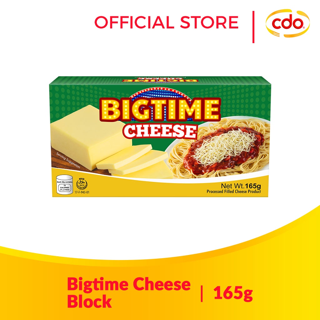 CDO BIGTIME Cheese 165g | Shopee Philippines