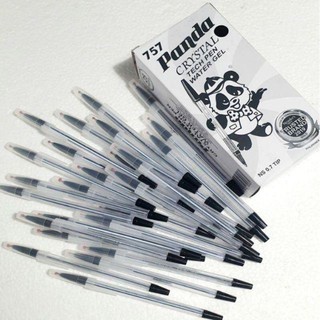 (Original) Panda Crystal Water Gel Ballpen 0.7mm 25pcs/Box Black Blue ...