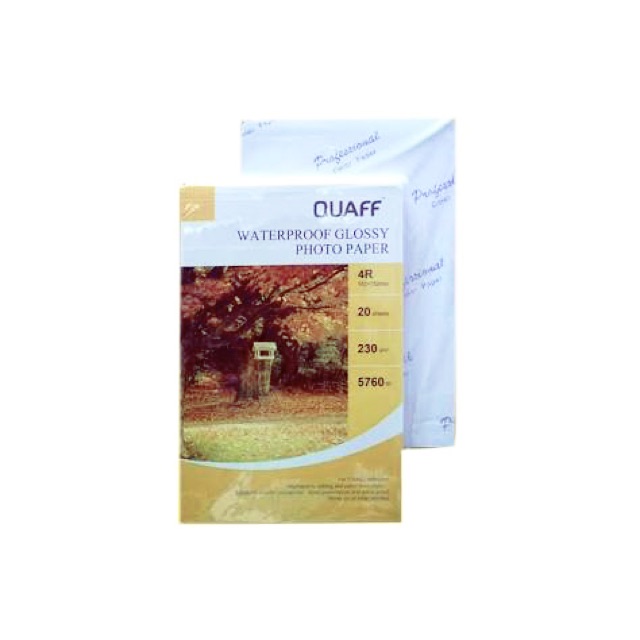 4R photo paper Quaff waterproof glossy 4r | Shopee Philippines