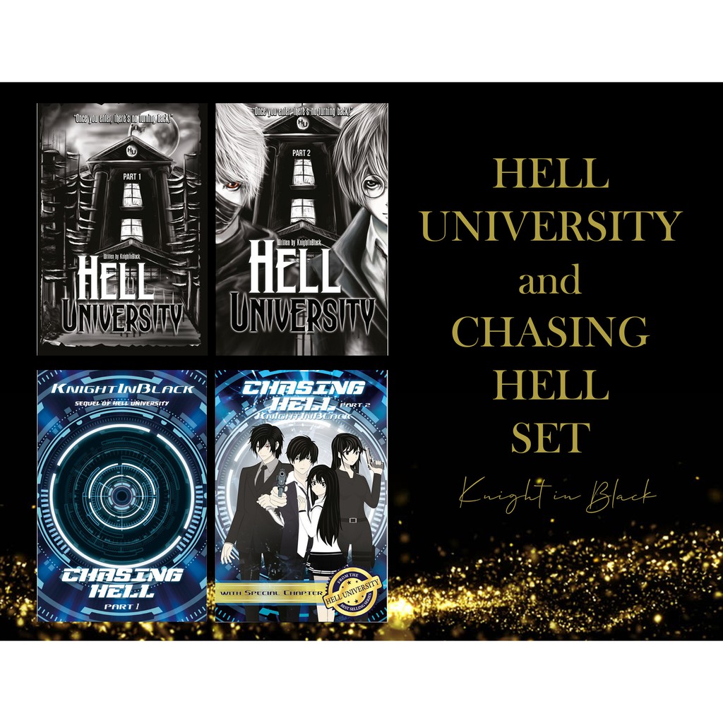Hell University and Chasing Hell Set by Knight in Black | Shopee ...