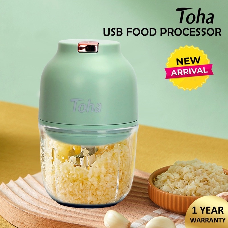 FLY Toha Meat Grinder USB Food Processor Wireless Multi-function Food Cutter Chopper Mincer ...