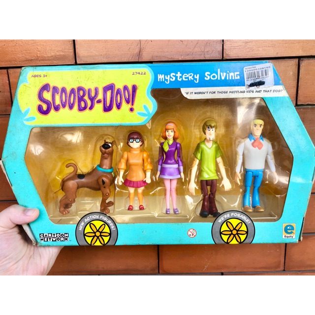 Scooby-Doo Mystery Solving Crew 5 Figure Pack 2001 | Shopee Philippines