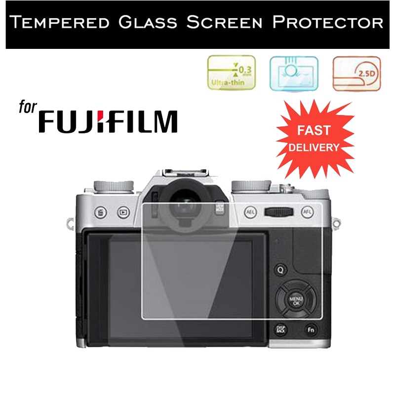 Tempered Glass Screen Protector for Fujifilm XT2 XT3 XT4 X100F X100V X100T XA3 XA5 XA10 XA20 ...