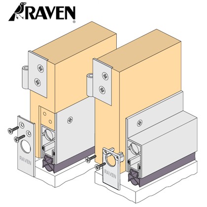 Raven RP38Si Clear Automatic Door Bottom Seal 915MM | Shopee Philippines