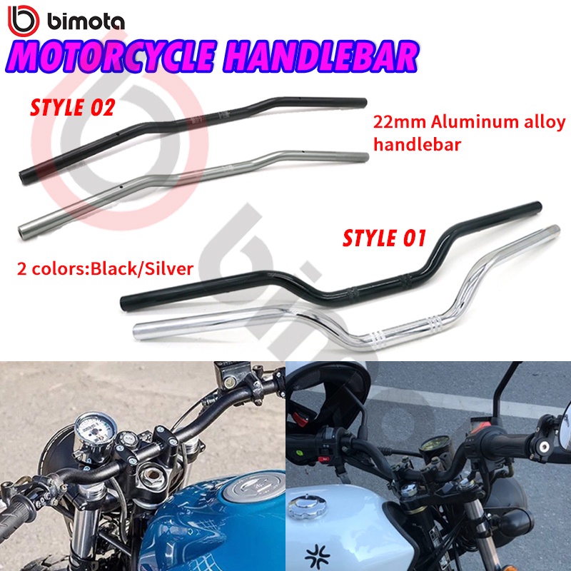 Bimota Motorcycle Handlebar Universal Stainless Steel/ Aluminium Alloy ...
