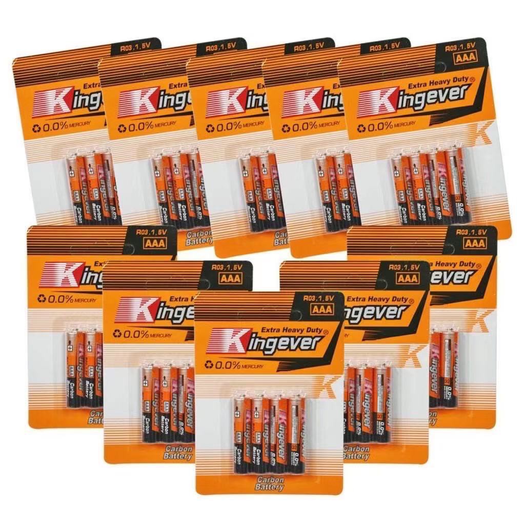 Kingever Extra Heavy Duty Battery 3A/2A/9V/D | Shopee Philippines