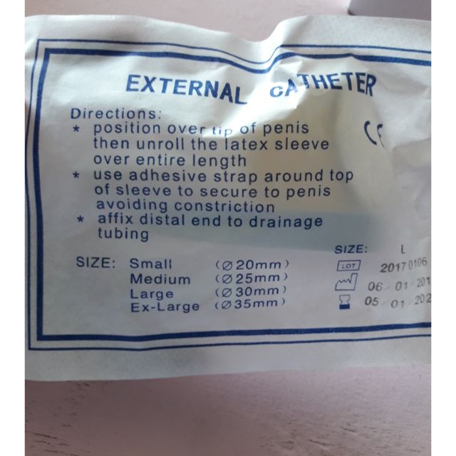 External catheter (size L) | Shopee Philippines