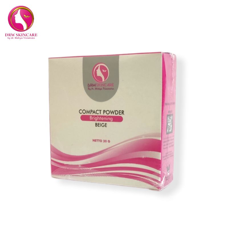 Compact Powder Brightening Beige Pressed Powder Drw Skincare 20gr ...