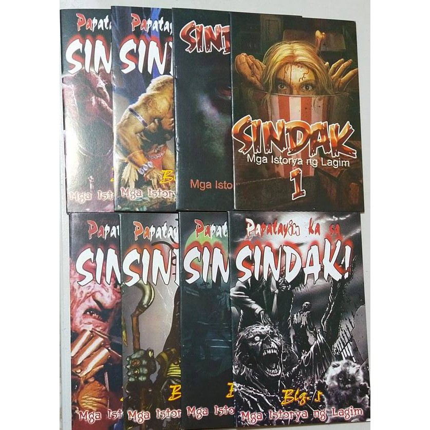 HORROR Book , SINDAK 32 PAGES , NAKAKATAKOT NA KWENTO | Shopee Philippines