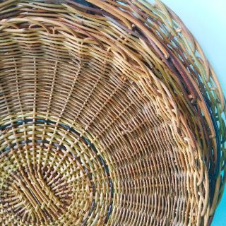 !!ONHAND!!Nito Plate Food Wicker Native Homemade Nito tray for parties ...