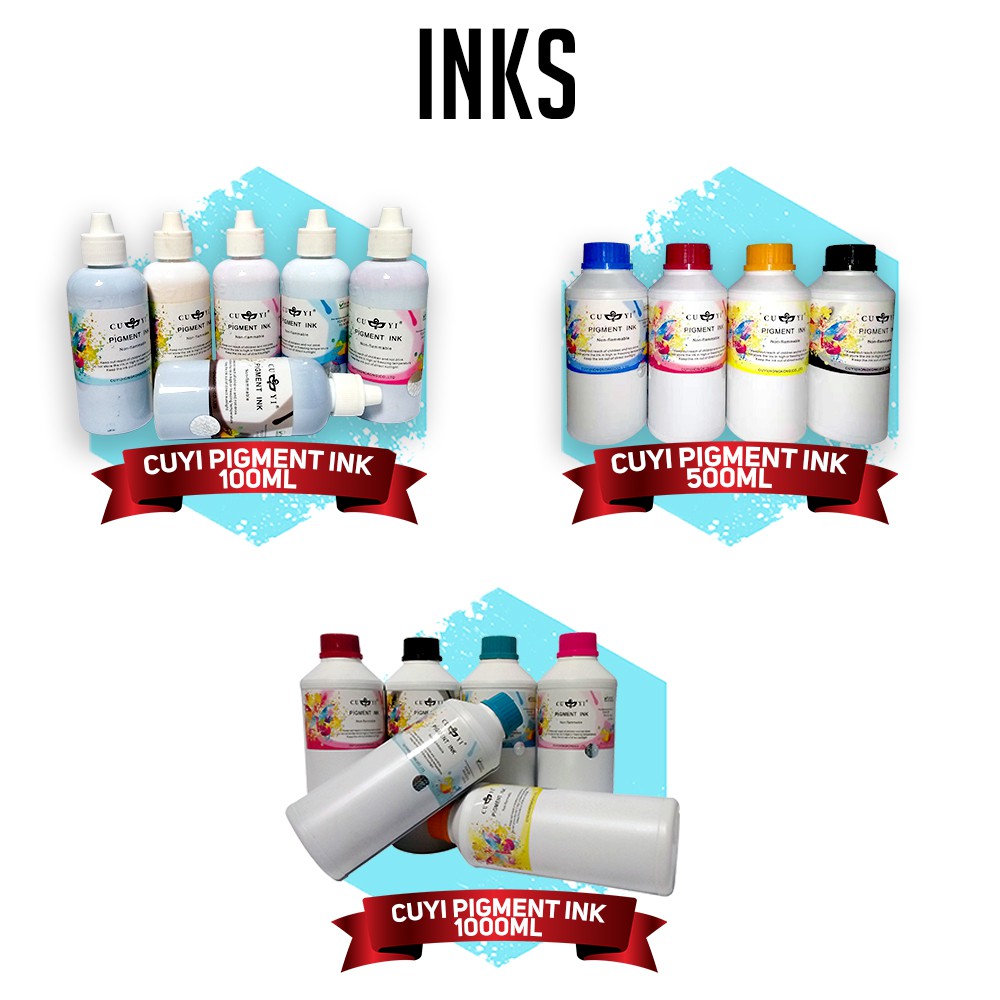 100ML CUYI INK Pigment Ink // Korea Sublimation Ink // Sublimation Ink ...