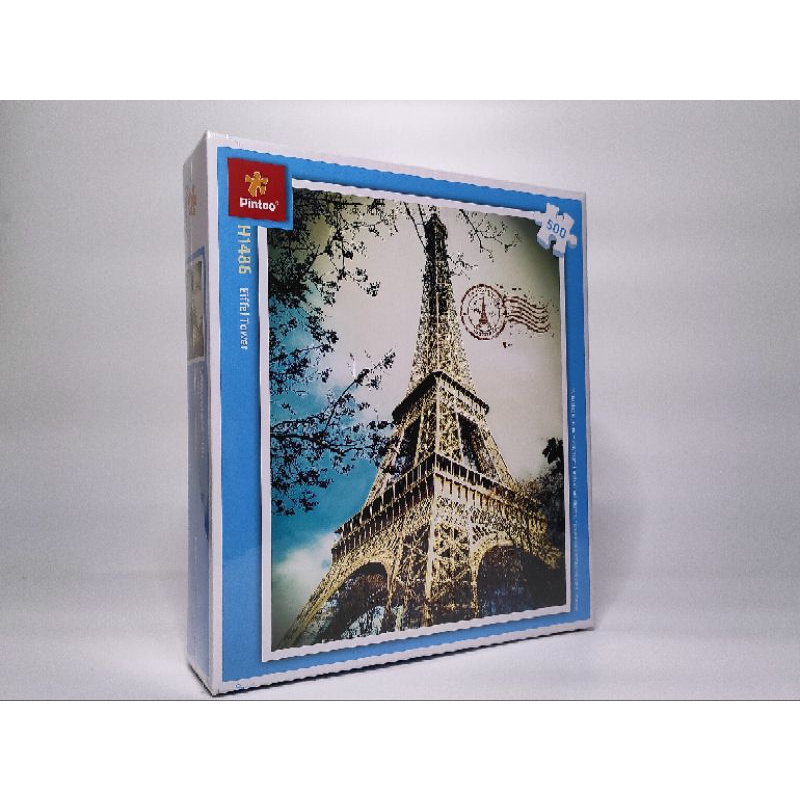 Pintoo Eiffel Tower Puzzle 500 pcs | Shopee Philippines