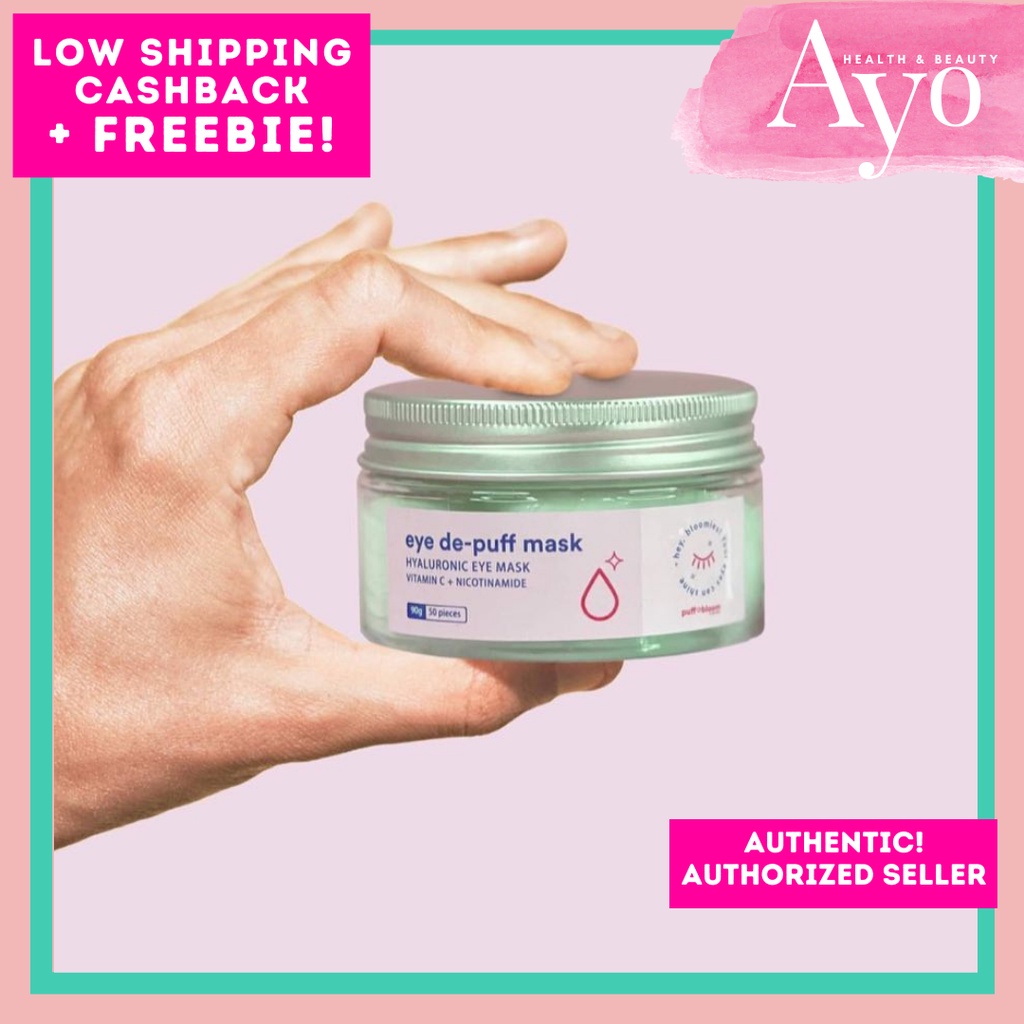 Onhand!! Eye Depuff Mask with Hyaluronic Acid by Puff and Bloom x AYO ...