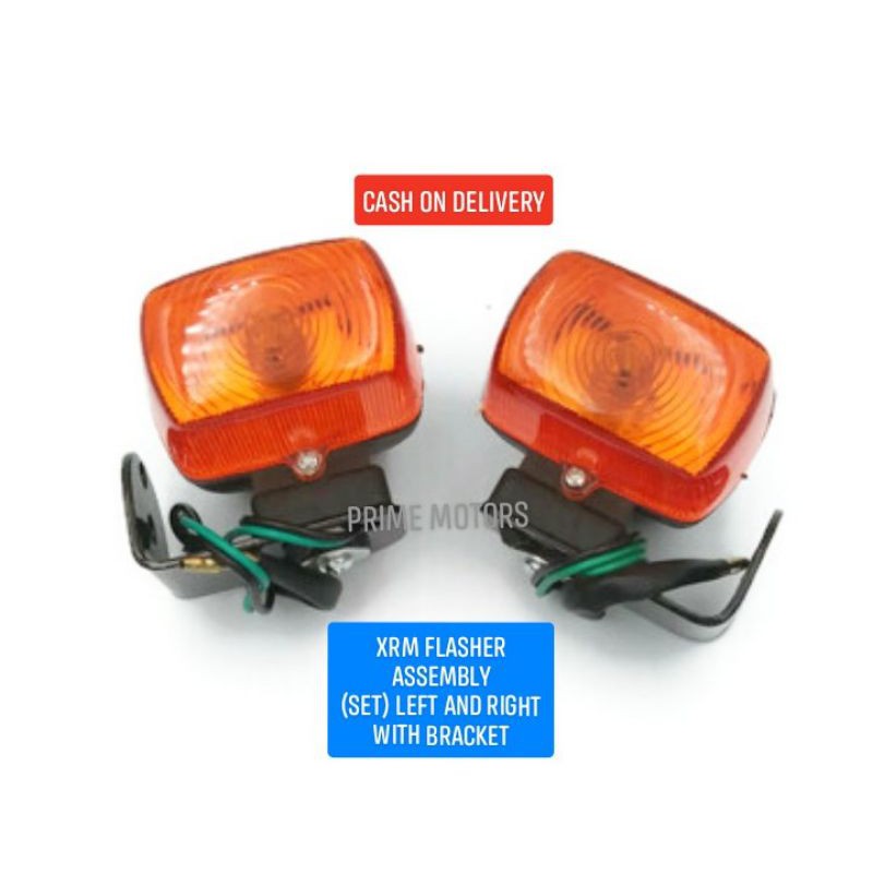 XRM110 SIGNAL LIGHT WITH BRACKET (SET) | Shopee Philippines
