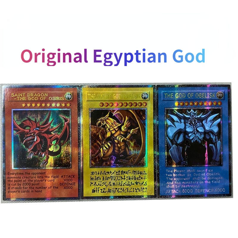 Yu-Gi-Oh! Duel Monsters Egyptian God Cards Legendary Collection Flash ...