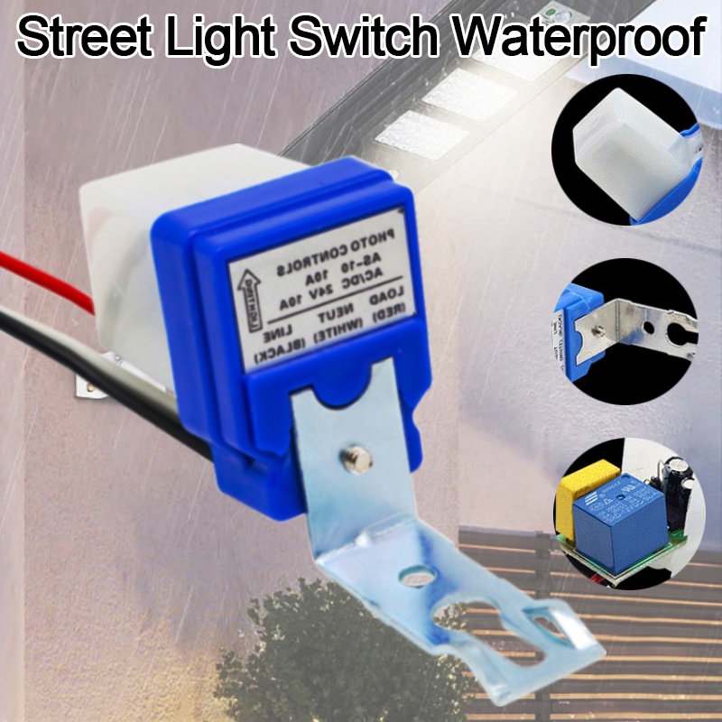 Automatic On Off Photocell Street Lamp Light Switch Controller DC AC ...
