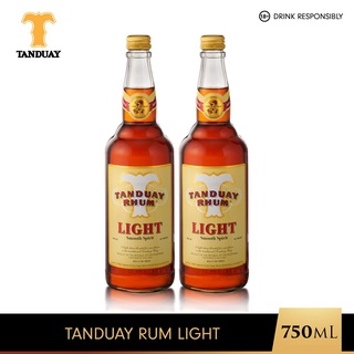 Tanduay Rum Light 750ml By 2's | Shopee Philippines