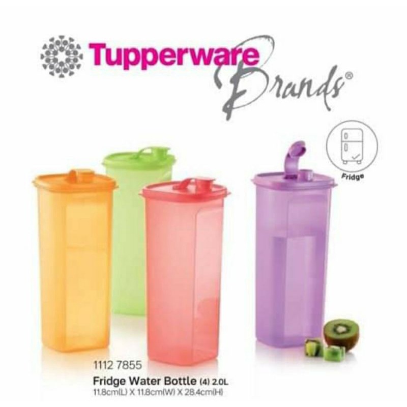 Tupperware 2L Vibrant color Water Bottle | Shopee Philippines