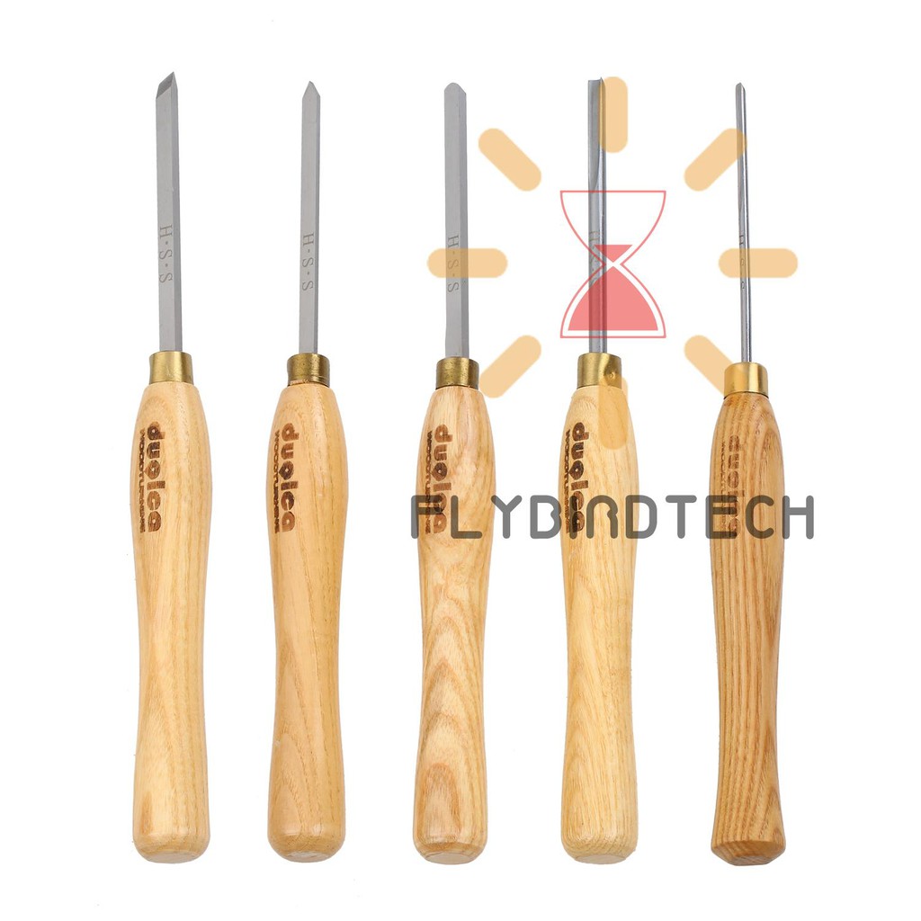PSI Woodworking LXPMSET Lathe Woodturning Ultra Carbide Chisel System ...