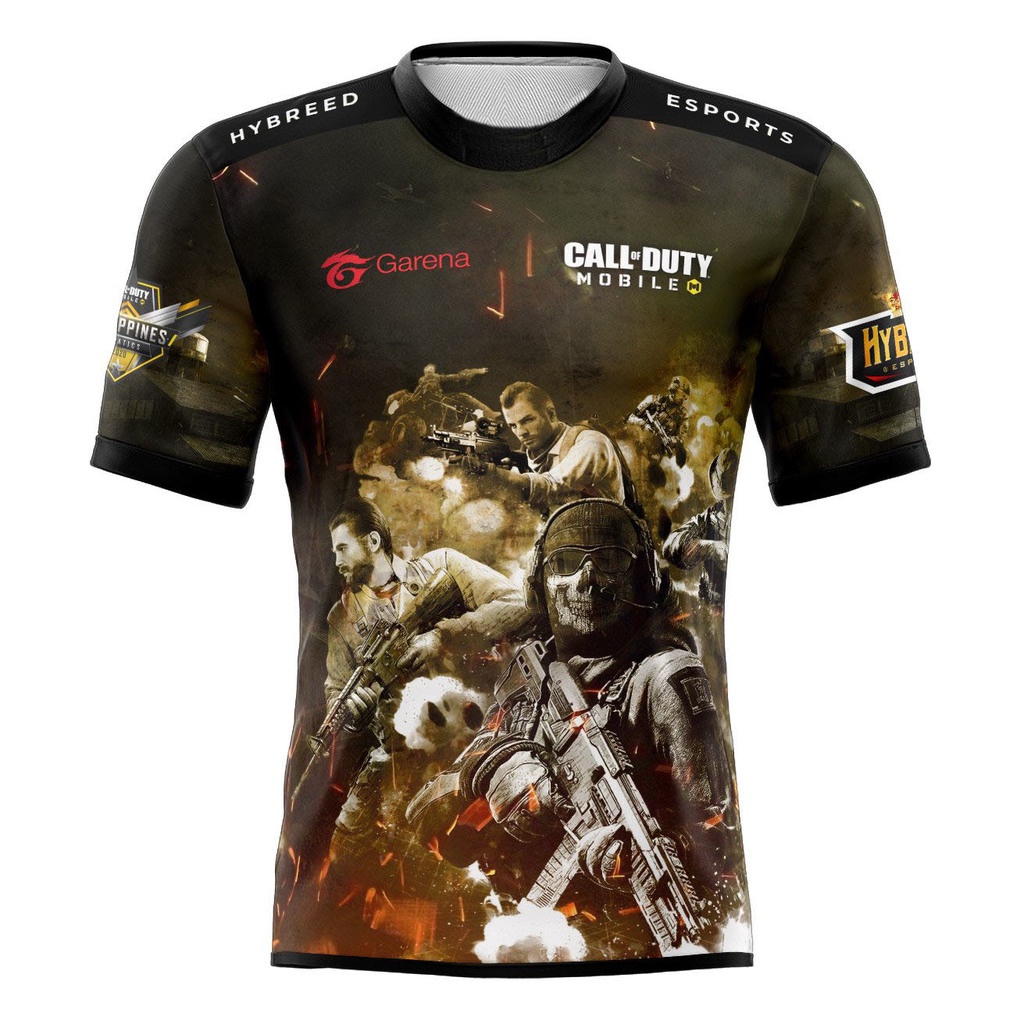 HYBREED CALL OF DUTY SPECIAL EDITION 10 Full Sublimation Tshirt E-sport ...