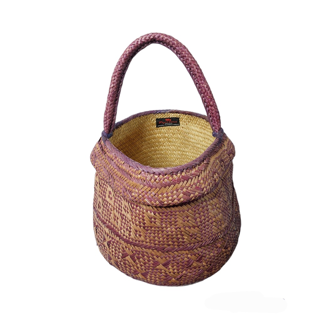 TWWA Tagolwanen Handwoven Sodsod Grass Banig Basket with Traditional ...