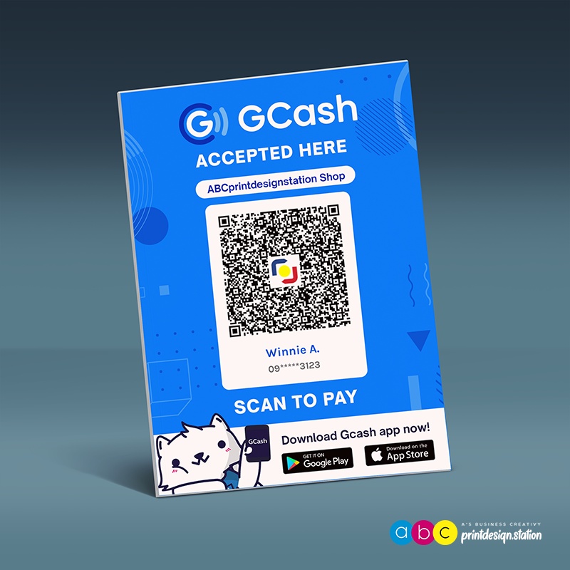 GCASH QR Code Board / Standee | Shopee Philippines GCASH QR Code Board / Standee | Shopee Philippines