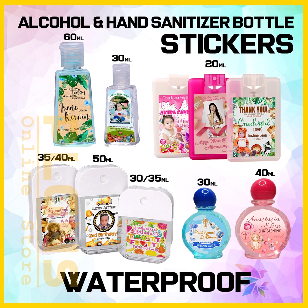 STICKER ONLY for Trapezoid omni pen card pocket spray bottle souvenir ...