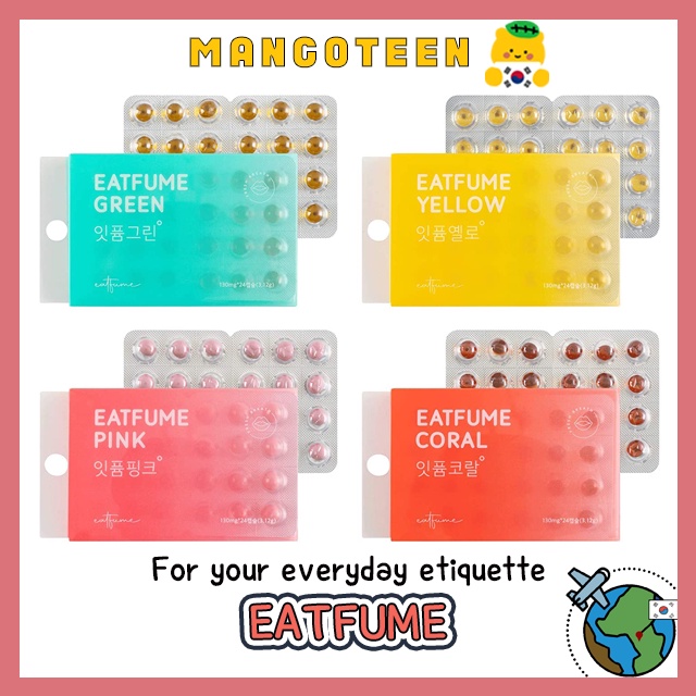 EATFUME Bad Mask Breath Freshener for mouth and gut(In one bite Eating ...