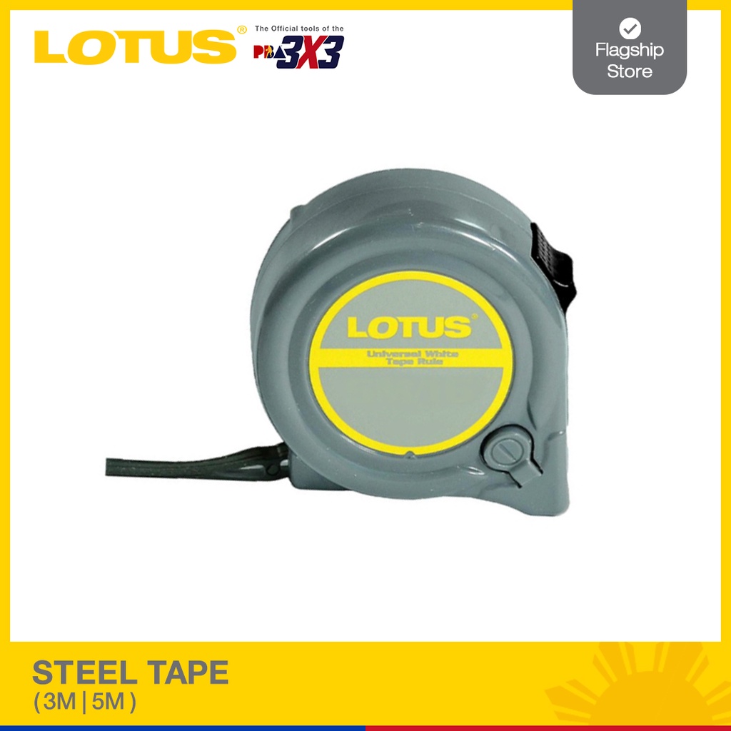 Lotus Steel Tape ( 3M | 5M ) - Measuring Tools | Shopee Philippines