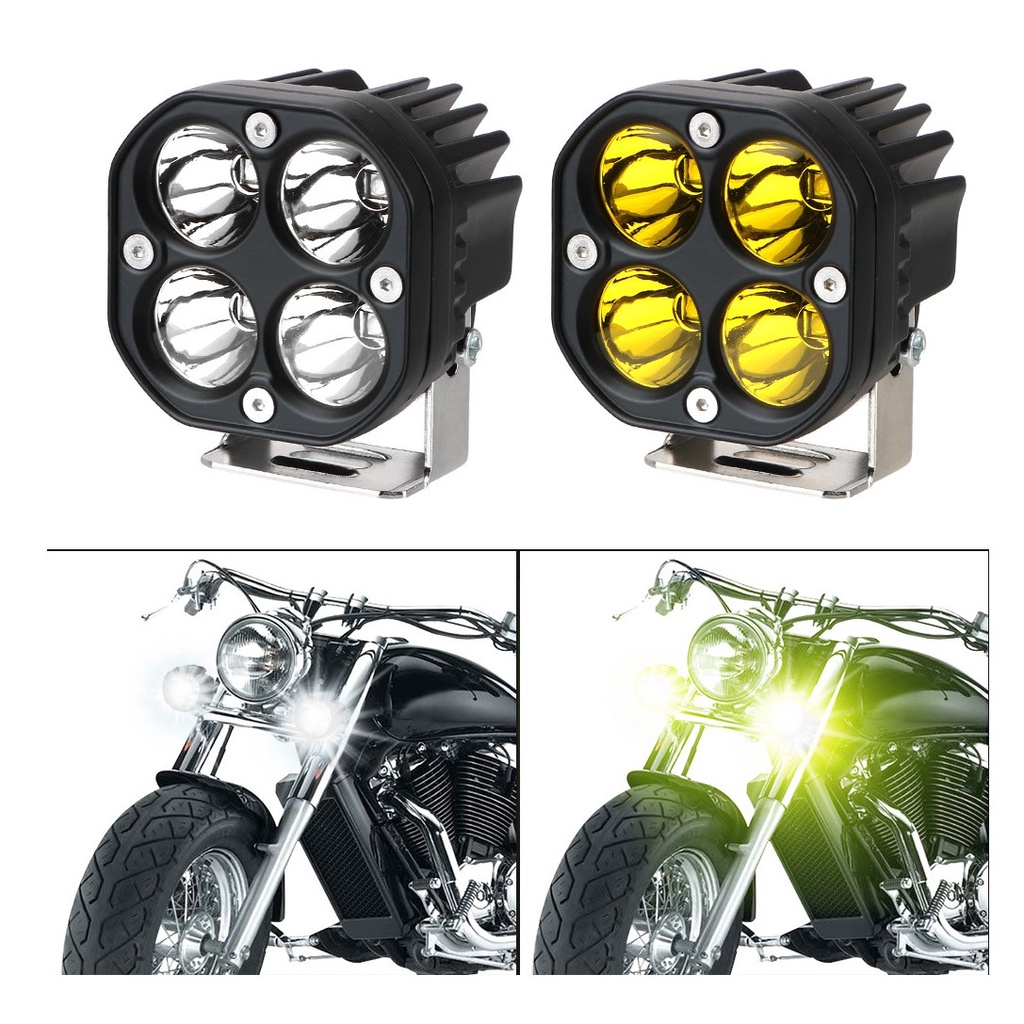 Bright Mini 3" 40w Motorcycle Lighting System Mini Led Driving Lights ...