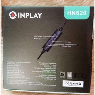 USB Type Noise Cancelling with Microphone | Mute | Controller INPLAY ...