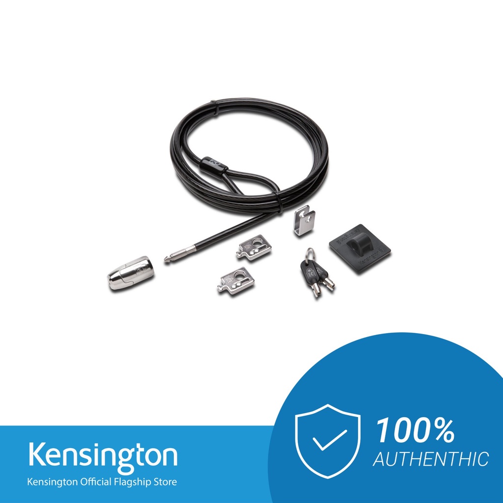Kensington Desktop & Peripherals Locking Kit 2.0, Black (K64424WW ...
