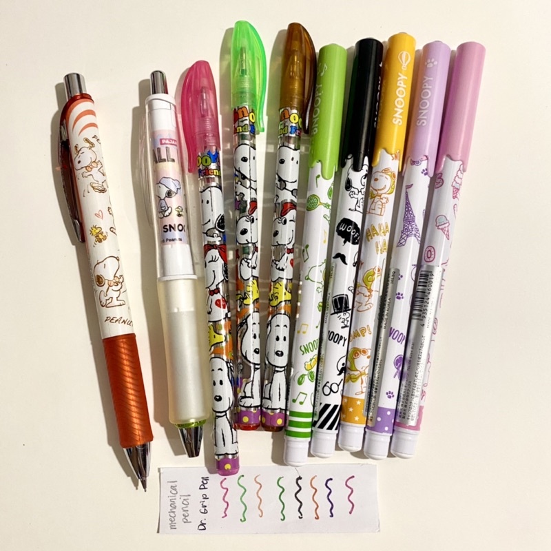 Snoopy Peanuts Pen Set | Shopee Philippines