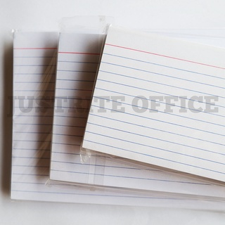 Veco Index Card WHITE 120gsm Ruled 100 sheets Index Cards | Shopee Philippines