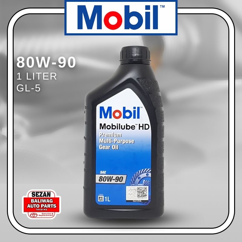 MOBIL PREMIUM MULTI-PURPOSE DIFFERENTIAL GEAR OIL SAE 80W-90 1 LITER ...