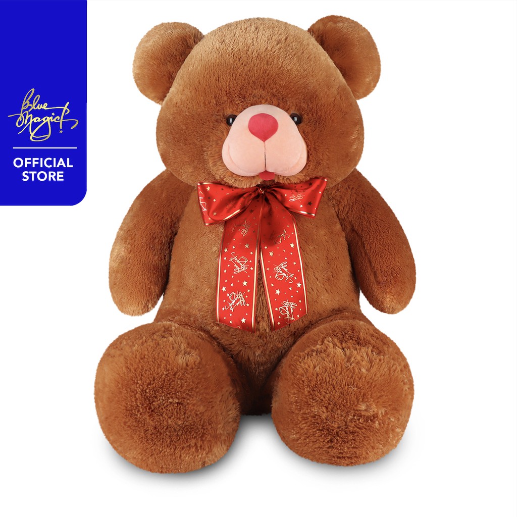 Blue Magic Stringbean, Jr. Xxl Moccasin Life-Size Bear Stuffed Toy ...