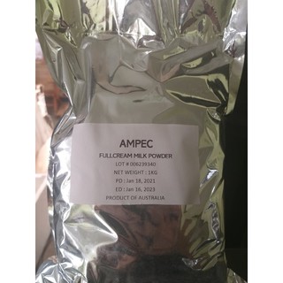 Ampec Full Cream Milk Powder 1kg | Shopee Philippines