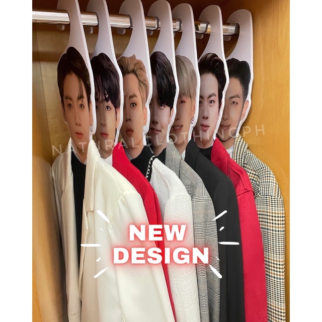 BTS Hanger Lifesize Kpop Bangtan Korean Clothing Hangers Jungkook V ...
