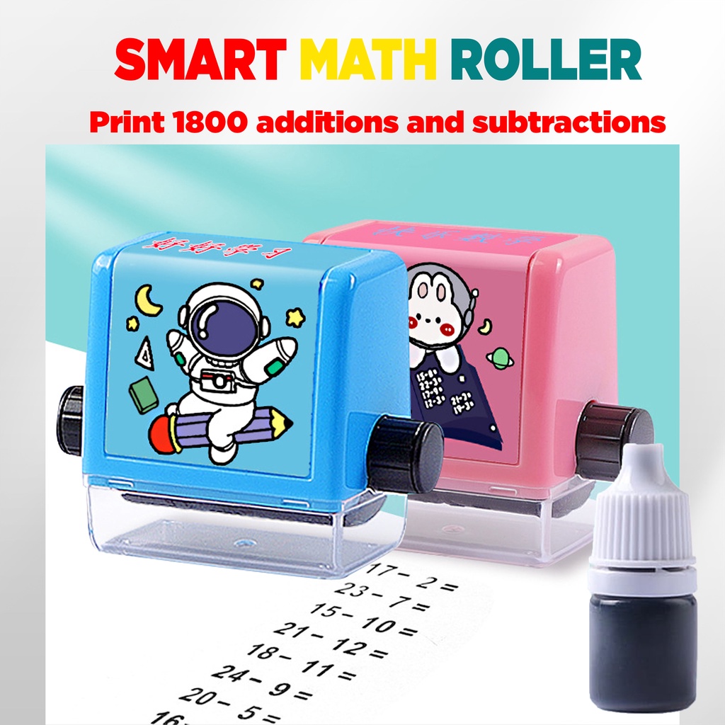 Smart math roller print 1800 additions and subtractions The roller ...