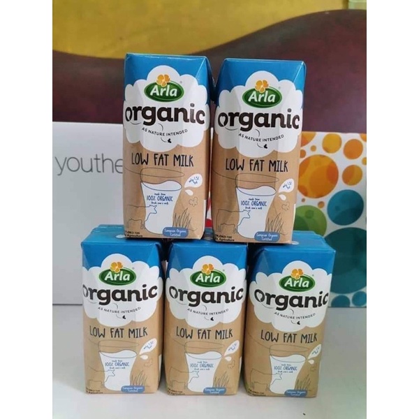 ARLA low fat milk x4 200ml | Shopee Philippines