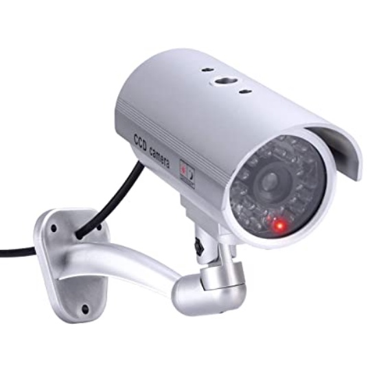 mega cctv Outdoor Dummy Fake Security Camera Fake Bullet Camera Dummy ...